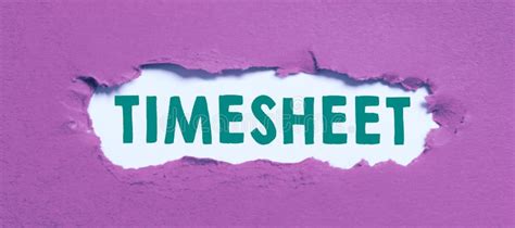 Conceptual Display Timesheet Business Approach Graphical Representation Of Period Time On Which