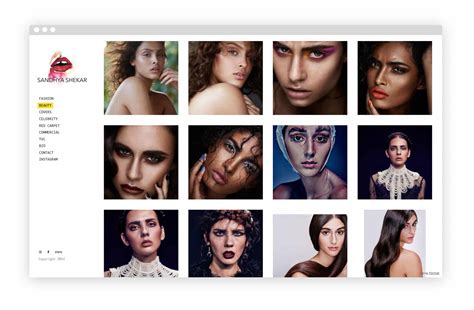 Hair And Makeup Portfolio Examples Saubhaya Makeup