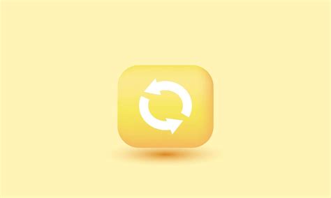 3d Realistic Cartoon Yellow Vector Mobile Application Icon Trendy Modern Style Object Symbols