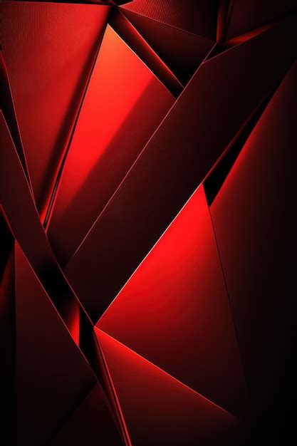 Premium Ai Image Abstract Geometric Background Generative Ai