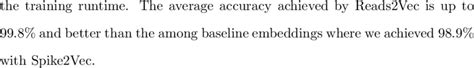 we can observe that the proposed reads2vec embedding method outperforms