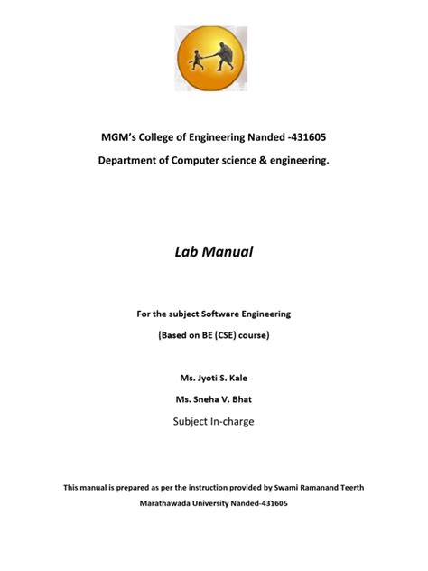 Se Lab Manual Pdf Class Computer Programming Conceptual Model