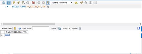 String Functions In MySQL