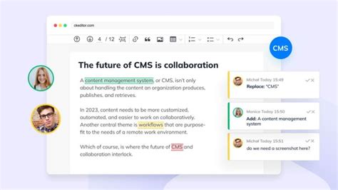 Ckeditor On Linkedin The Future Of Cms Is Collaboration Ckeditor
