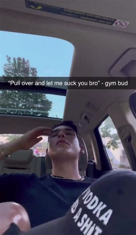 Throating Sweaty Gym Cock In The Car