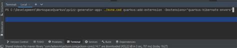criando e configurando um projeto em quarkus lambda3