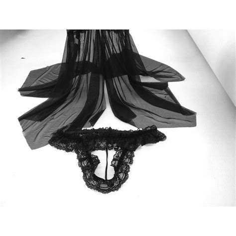 情趣內衣加大尺碼吊帶露乳睡裙朦朧網紗透視開檔免脫開叉激情維密套裝床上超騷挑逗調情胖mm睡衣 露天市集 全台最大的網路購物市集