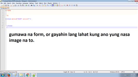 Bsit Lesson Lesson 1 Validation Php Tutorial Tagalog