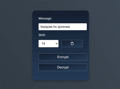 Caesar Cipher Encrypt And Decrypt In Javascript — Codehim