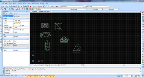 import a nanocad drawing to sketchup a test… everything vector
