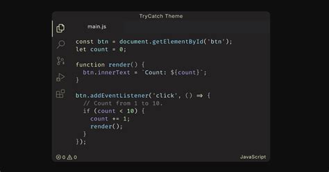 Trycatch Theme By Trycatchtv Vs Code Themes