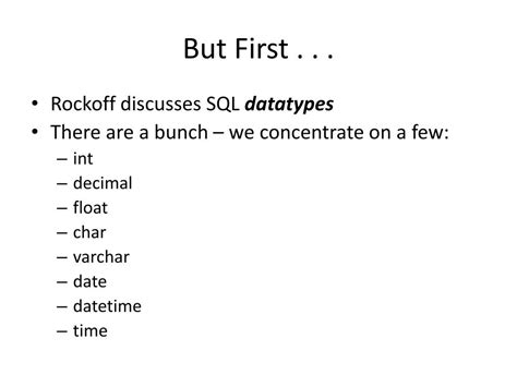 ppt cpsc 3220 the language of sql powerpoint presentation free