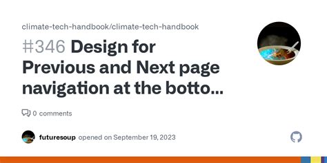 Design For Previous And Next Page Navigation At The Bottom Of Each Page Mobile And Desktop