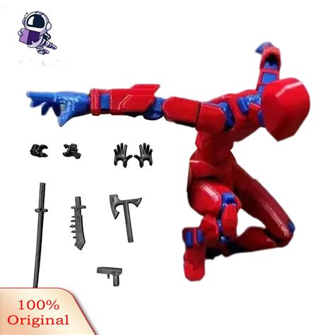 Desktop Action Figure Transforming Robot Action Figure With Weapon Movable Joints Desktop