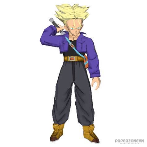 Dragon Ball Figures Trunks Ssj Defense Paperzone Vn
