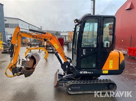 Grävmaskin Hanix H15b Plus 2