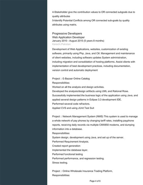 Sr Full Stack Developer Pdf