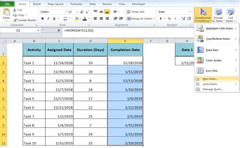 Excel Formula Highlight Dates Between Excelchat