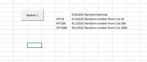 Create A Button In Excel To Generate Random Numbers Hubpages