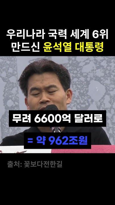 전한길이 말하는 대한민국 국력 살린 윤석열 대통령 Youtube