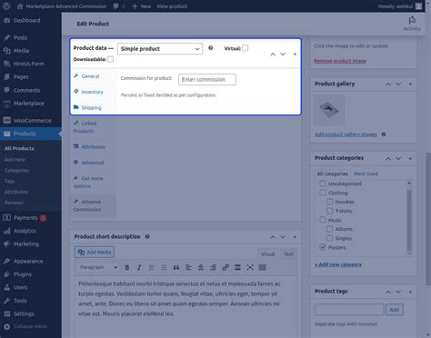 Marketplace Advanced Commission Plugin For Woocommerce By Webkul Codecanyon