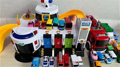 타요 긴급출동센터 소방차 경찰차 구급차 출동 Youtube