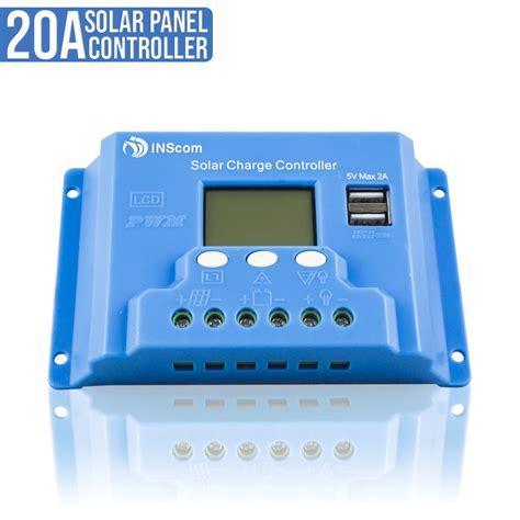 Jual Suksestech Solar Panel Controller Solar 20 A Charge 2 Usb