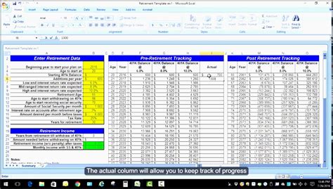 8 Create Excel Retirement Planner For Free SampleTemplatess SampleTemplatess