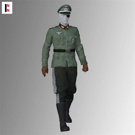 Cod Ww2 Axis Uniform For Genesis 8 Male Render State