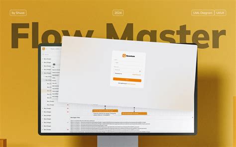 Flow Master Uml Diagram Editor Ux Ui Design Behance