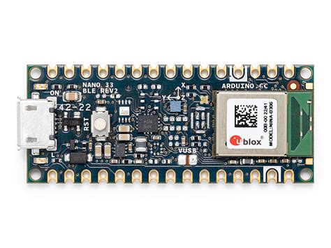 Arduino Nano 33 Ble Rev2 Compact Board With Bluetooth Low Energy — Arduino Online Shop
