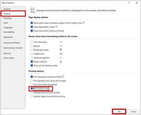 How To Hide Text In Microsoft Word And Show It