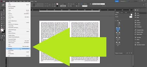 How To Package An Indesign File Dam