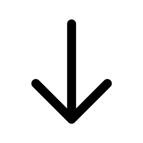 Arrow Down Vector SVG Icon SVG Repo