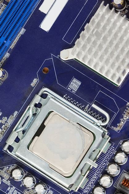 Premium Photo Electronic Circuit Board With Processor