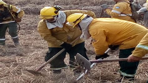 Brigadistas Entrerrianos Siguen Combatiendo El Fuego En Las Islas Del