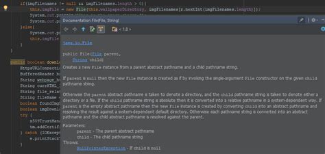 Show Android Studio Full Method Description Stack Overflow