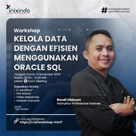Pt Inixindo Persada Rekayasa Komputer On Linkedin Webinaronline