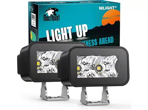 Ecklers 3 Inch Rectangle Led Lights Flood Beam Universal Some