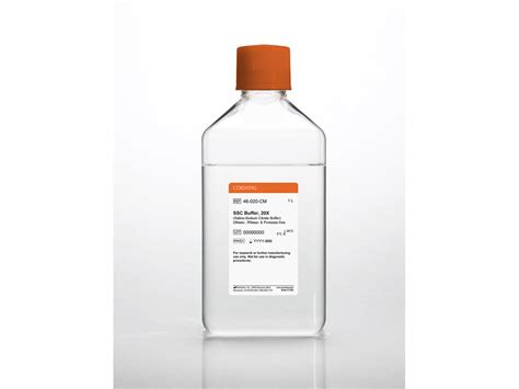 Corning® Ssc Buffer Solution 20x Concentrate Saline Sodium Citrate