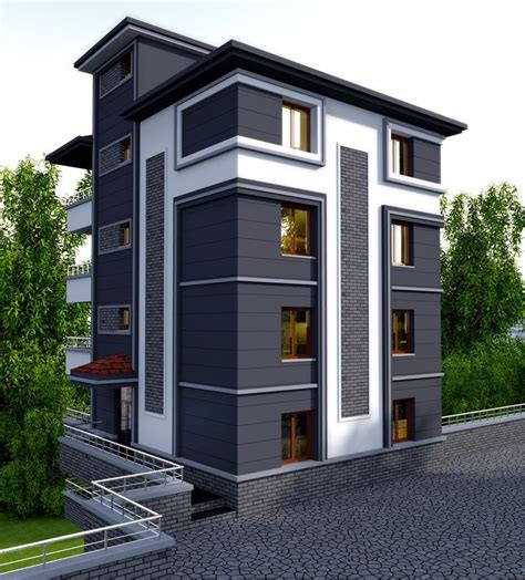Modern Ev Dış Cephesi Tasarımı