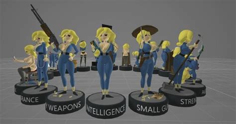 Forno Sexy Vault Girl Bobbleheads Modder Resource Modders Resources LoversLab