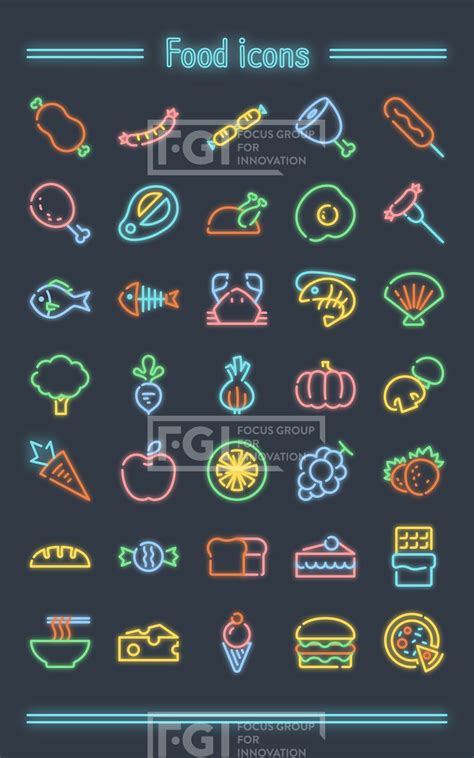 아이콘 네온사인아이콘 음식 C170317 유자디자인 아이콘 라인 아이콘 픽토그램 아이콘 네온사인 비즈니스 비지니스 라인아이콘 픽토그램아이콘 플랫아이콘
