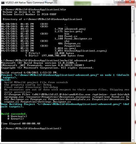 Build Your Project File From Scratch Using Msbuild Codeproject