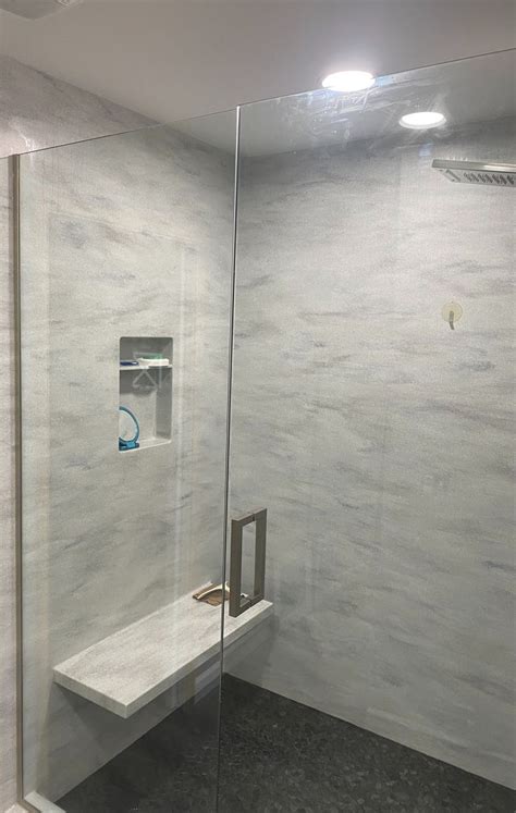 Solid Surface Showers Corian Shower Walls Bathroom Remodel Shower