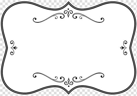 Border Frame Clipart Black And White Infoupdate Org