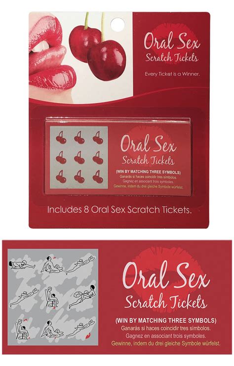 Oral Sex Scratch Tickets KG BGR143