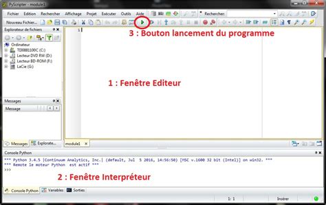 Notions De Programmation De Scratch à Python 2 Prise En Main D