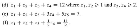 Solved Determine The Number Of Solutions To Each Of The