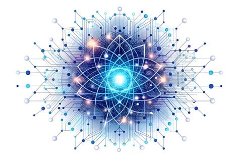 Ai Powered Quantum Computing Vector Concept As A Minimalistic Abstract Featuring Quantum